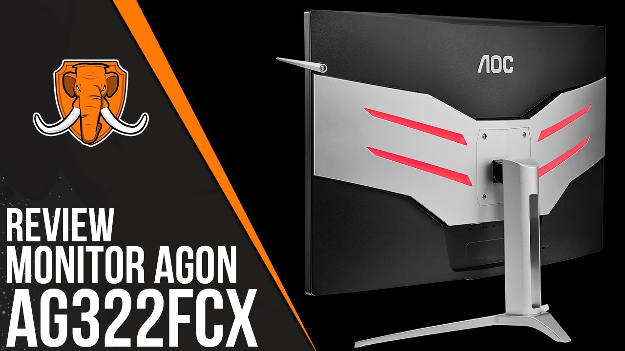 Unboxing e Review Monitor Gamer 32" AOC AGON Tela Curva, 144Hz e Full ...