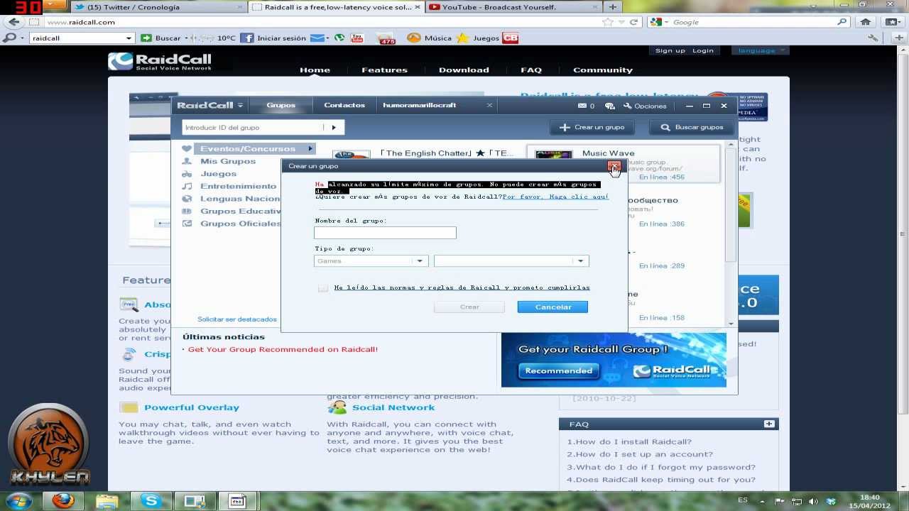 Tutorial - Raidcall - YouTube