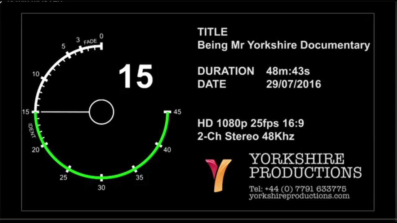 Mr Yorkshire Documentary 48 min MASTER - YouTube