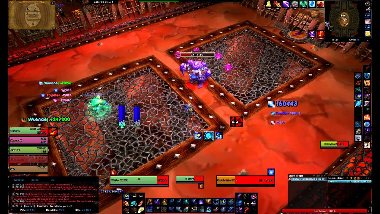 Brawlers guild - rank 7 Battletron - frost mage - YouTube