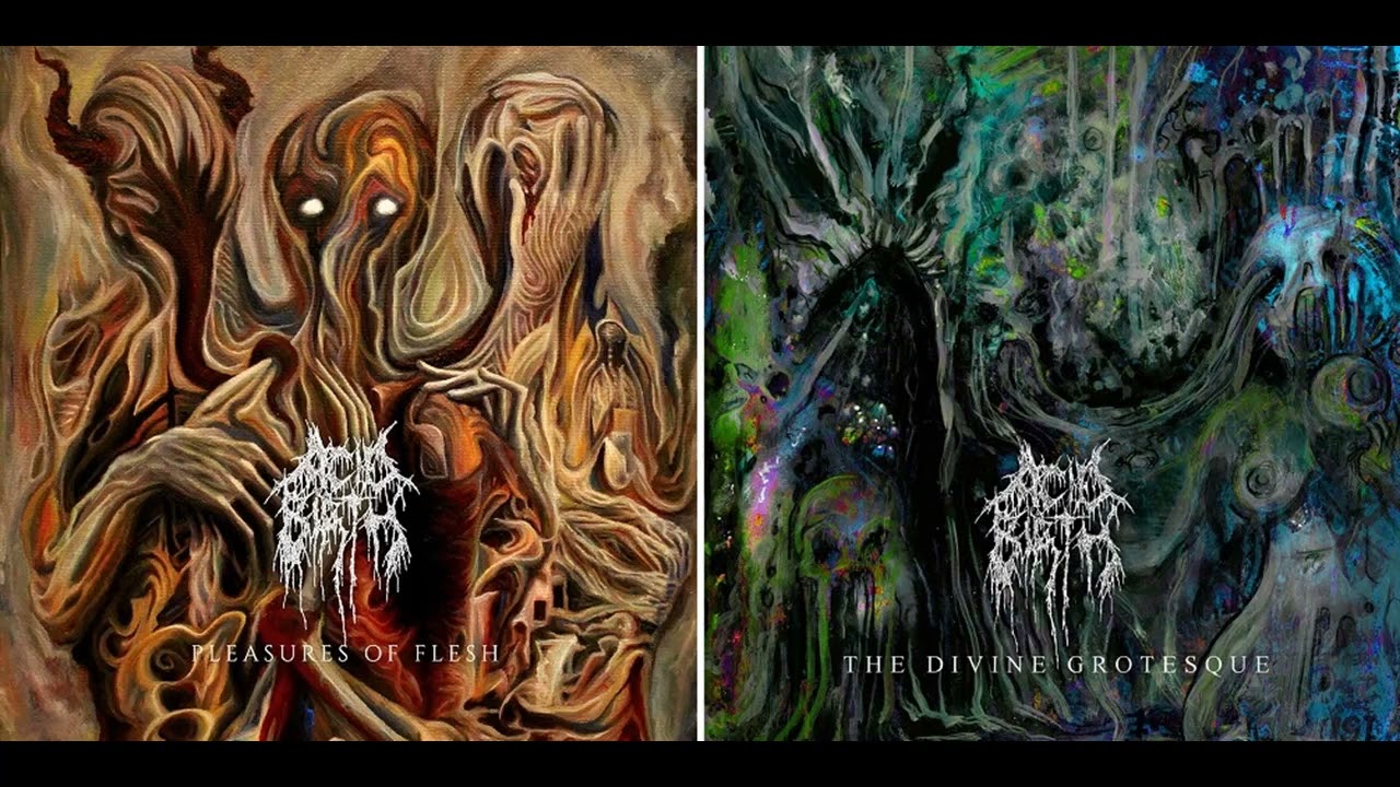 ACID BIRTH - Pleasures of Flesh / The Divine Grotesque [Full Album ...