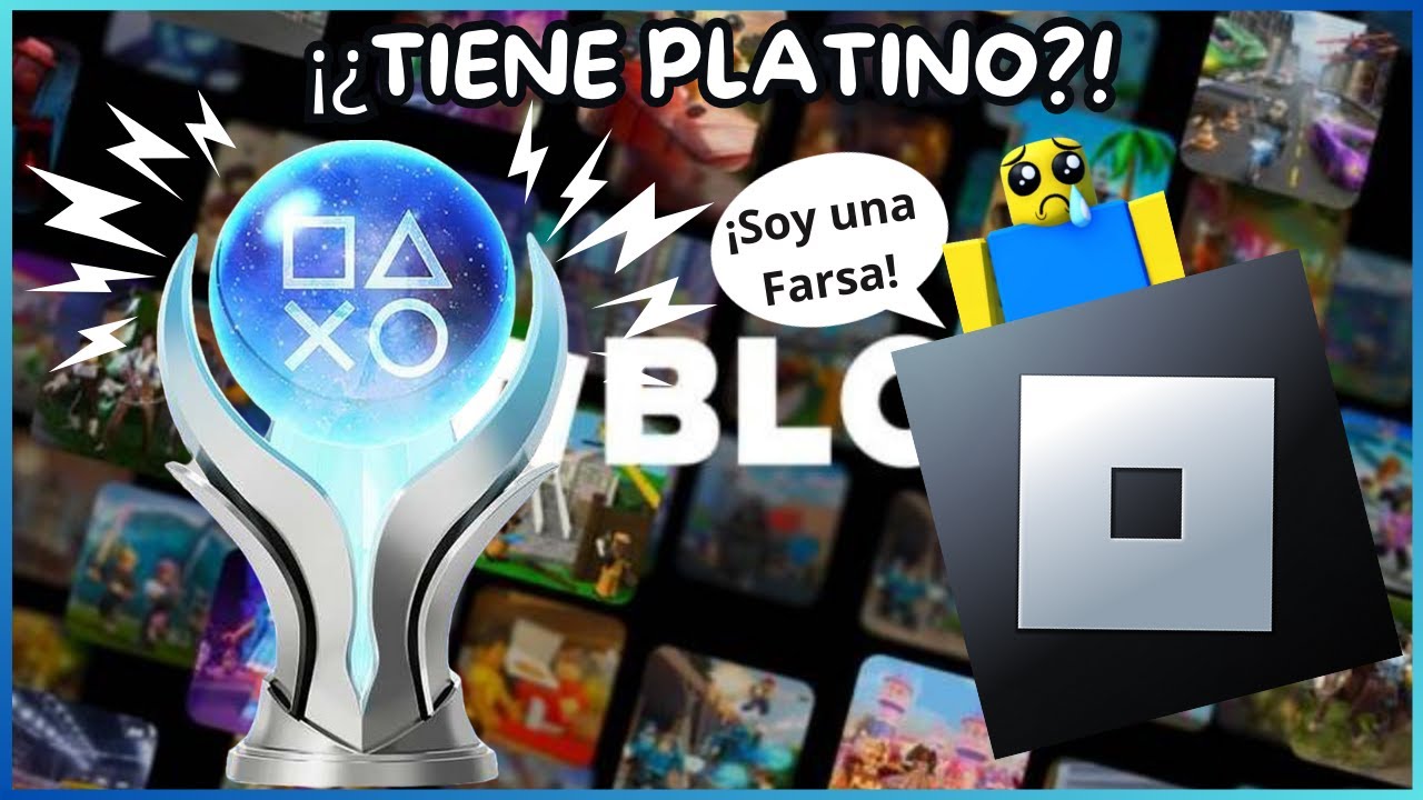 CONSIGUIENDO EL PLATINO DE...¿ROBLOX? 🏆🎮🧱 - YouTube
