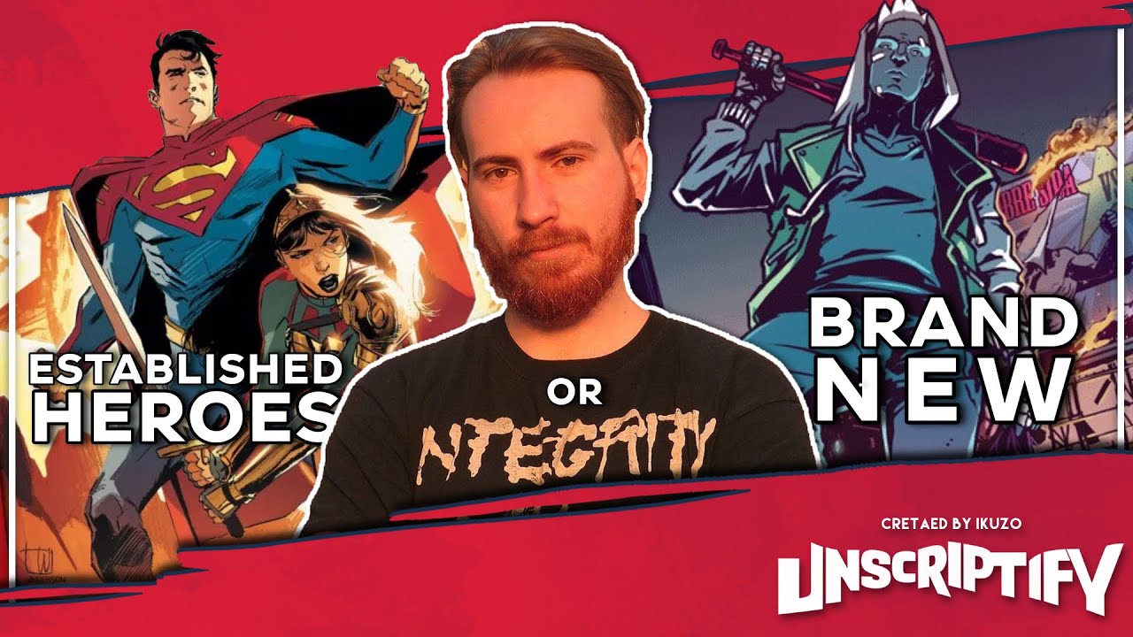 Dan Watters Writing Original VS Known Heroes | Unscriptify - YouTube