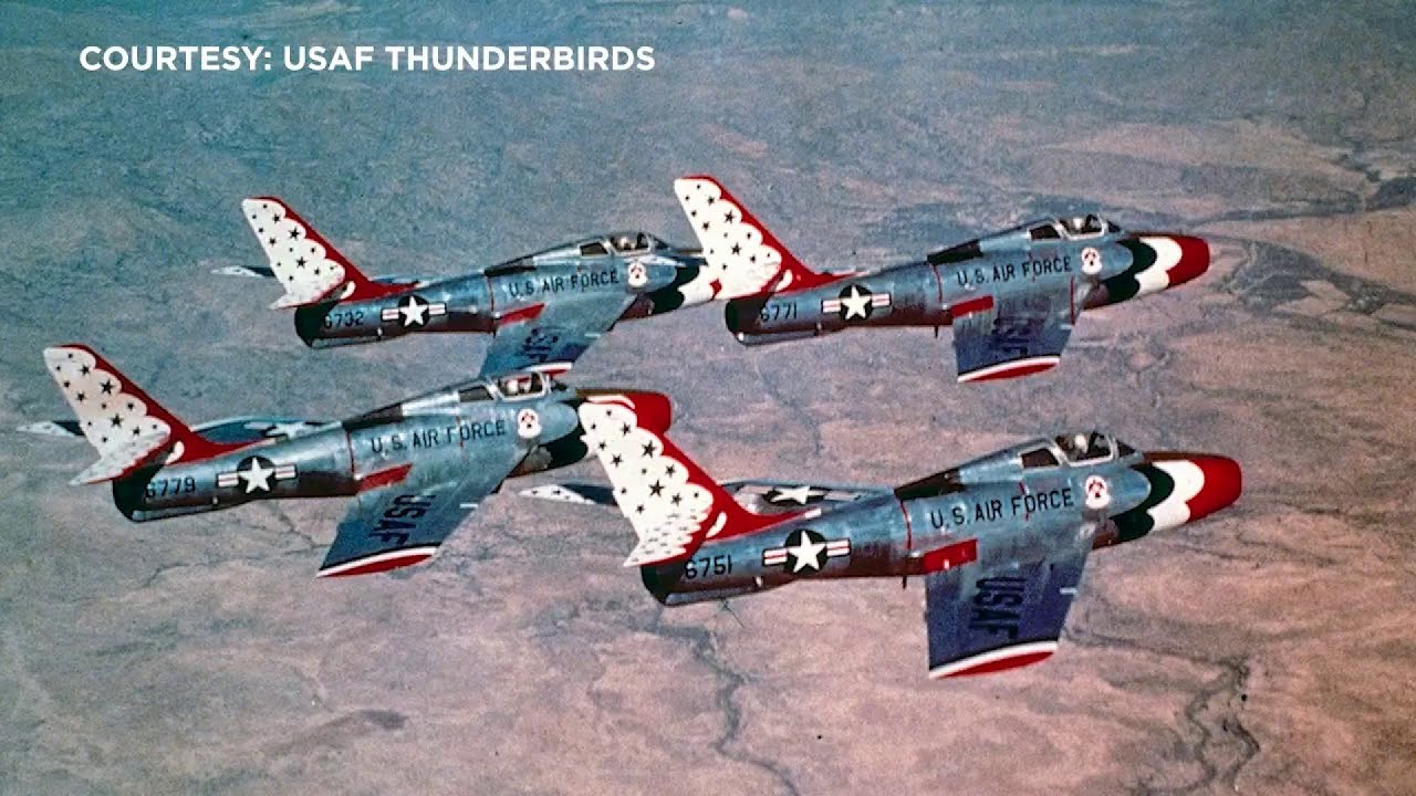 Thunderbirds squadron’s origins traced to Kelly Field - YouTube