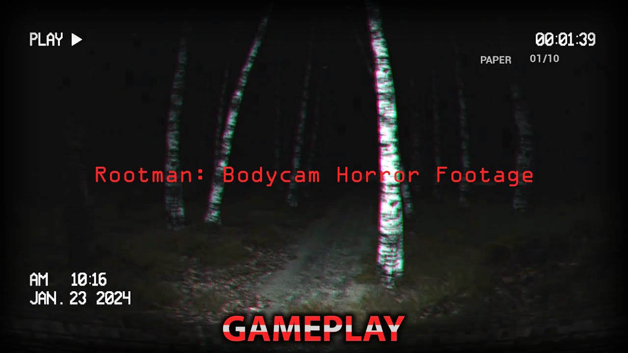 Rootman: Bodycam Horror Footage - Indie Horror Game(GAMEPLAY) - YouTube