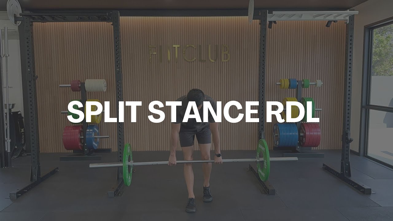 Split Stance RDL - YouTube