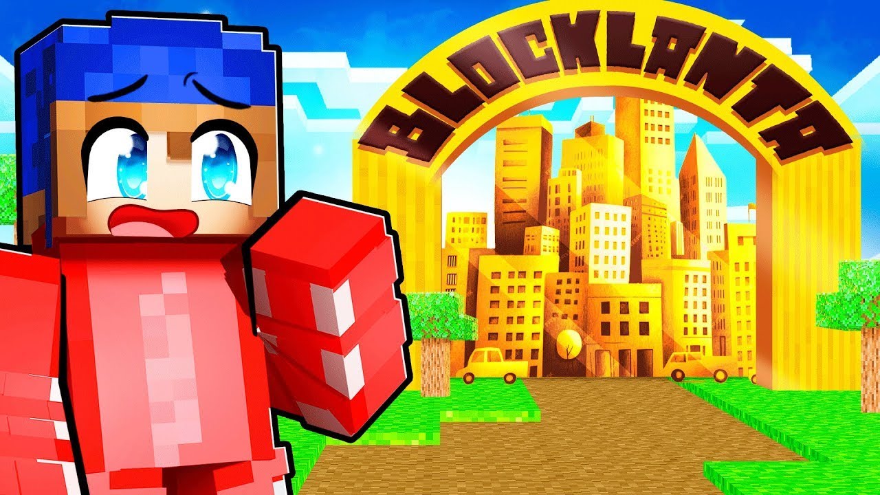Dash Moves to a New Minecraft City! - YouTube