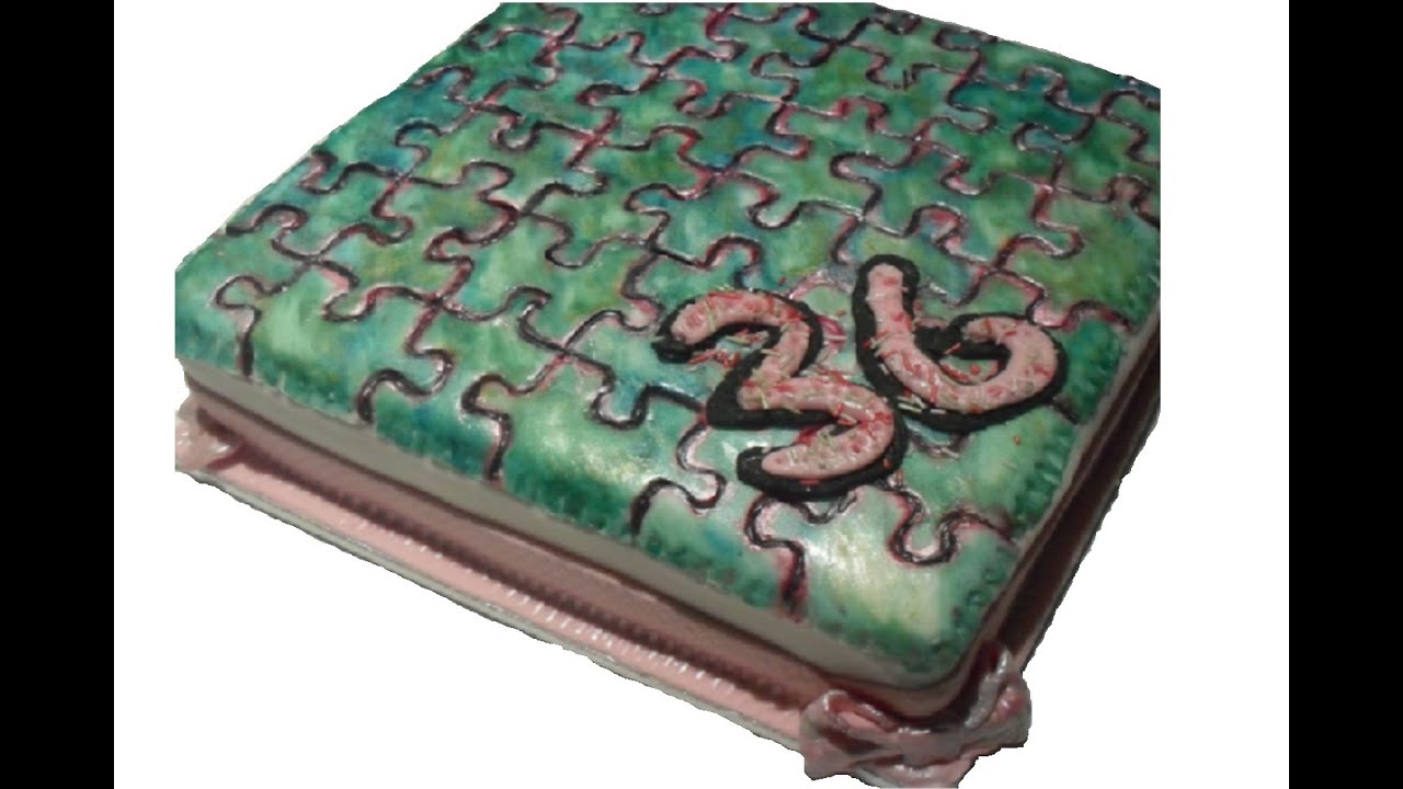 puzzle cake 36 cake girl cake personalised cake celebration cake ideas ...