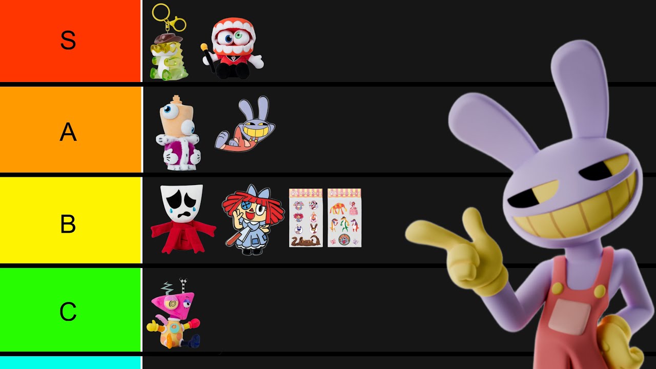 Ranking Every Of The Amazing Digital Circus Merch Out There!!! - YouTube