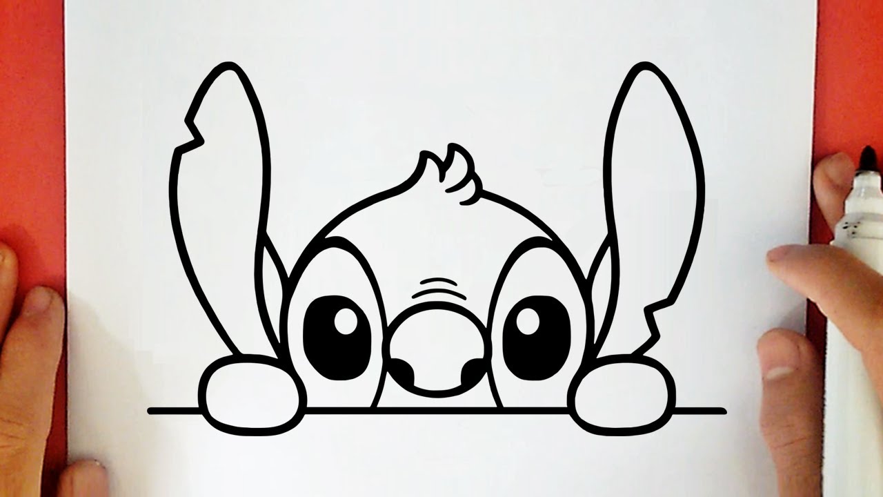 HOW TO DRAW STITCH - YouTube