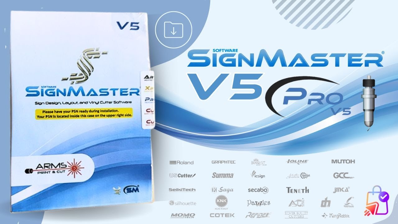 Sign Master V5 Pro Basic Arms Edition All Plotters Brands Collection ...
