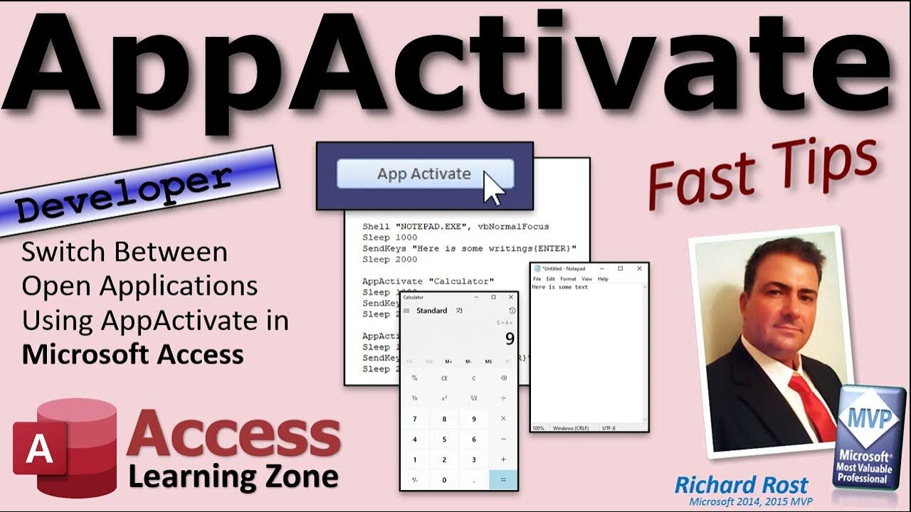 Switch Between Open Applications Using AppActivate In Microsoft Access switch-between-open-applications-using-appactivate-in-microsoft-access