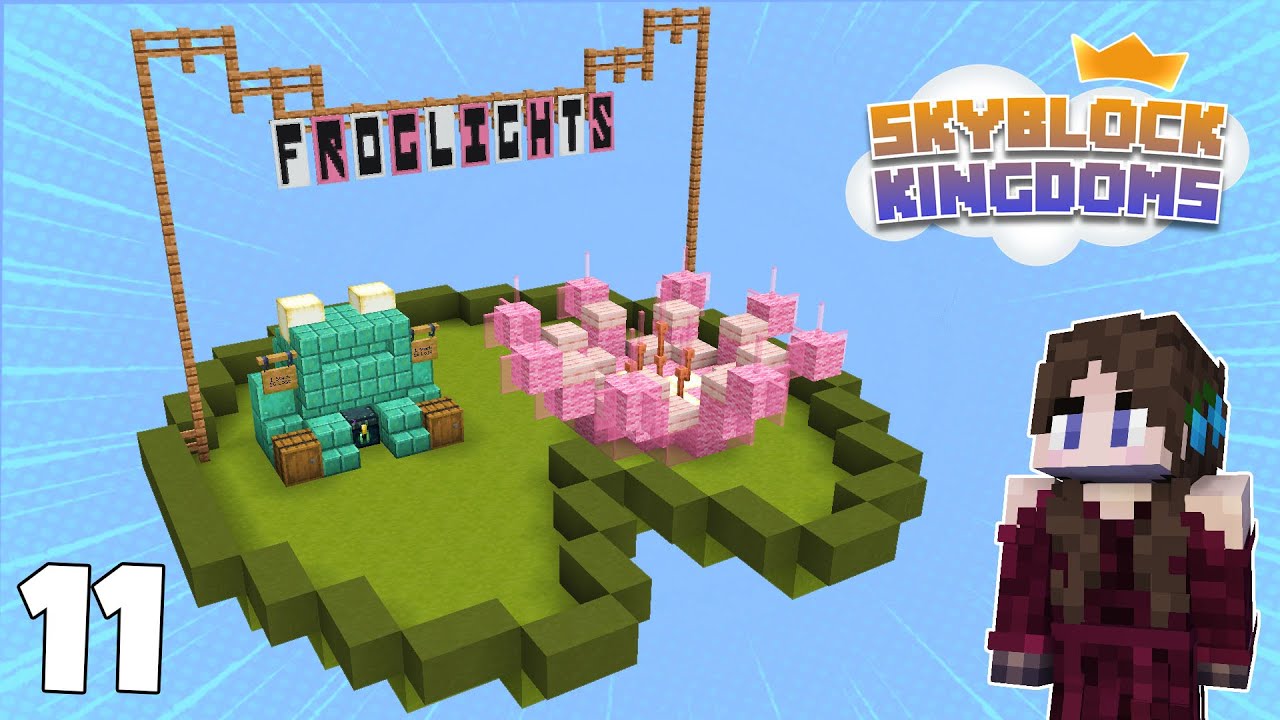 The Froglight Shop! - Skyblock Kingdoms - YouTube