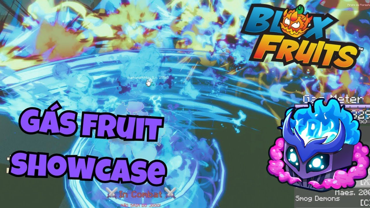 GAS FRUIT SHOWCASE | Dragon Rework Update - Blox Fruits - YouTube