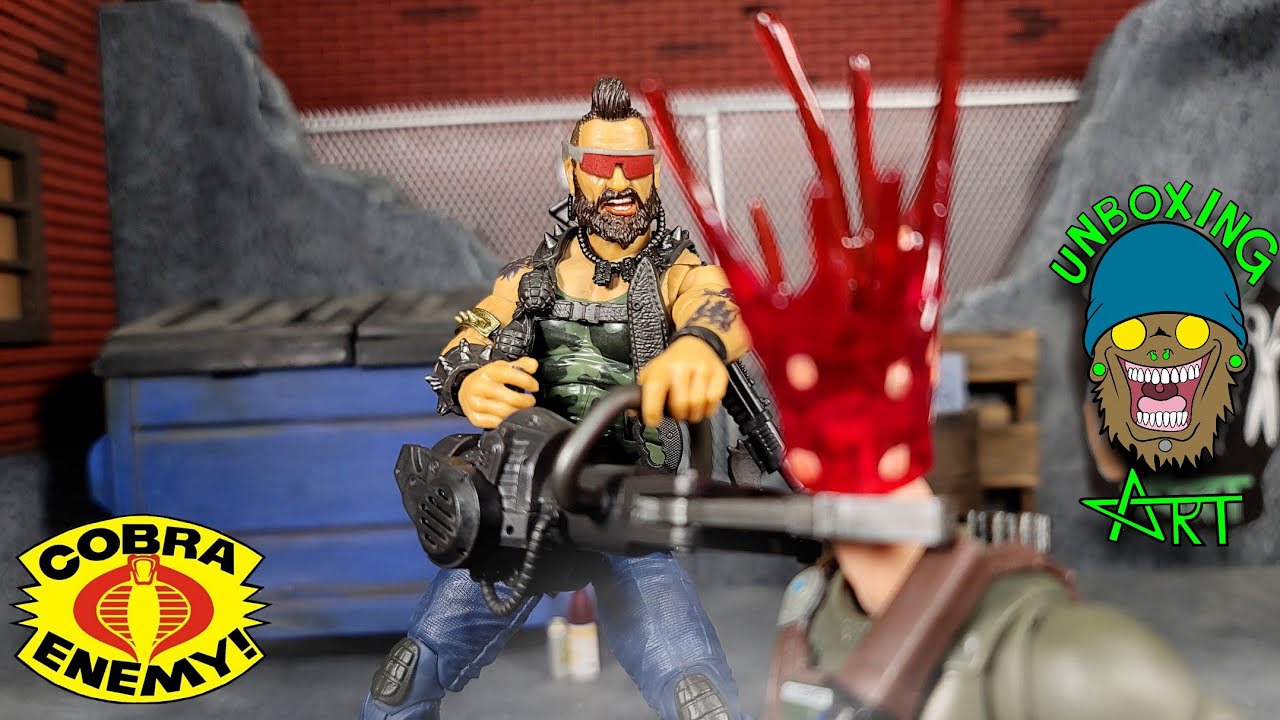 G.I. Joe Classified Series Dreadnok Ripper Unboxing and Review - YouTube