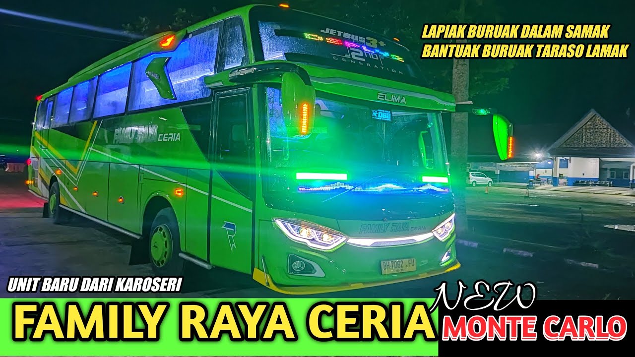 UNIT BARU FAMILY RAYA CERIA NEW MONTE CARLO BODI BARU WARNA BARU - YouTube