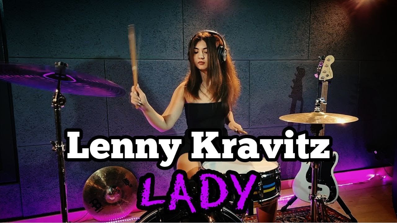 Lenny Kravitz - Lady - drum cover by Sabina - YouTube