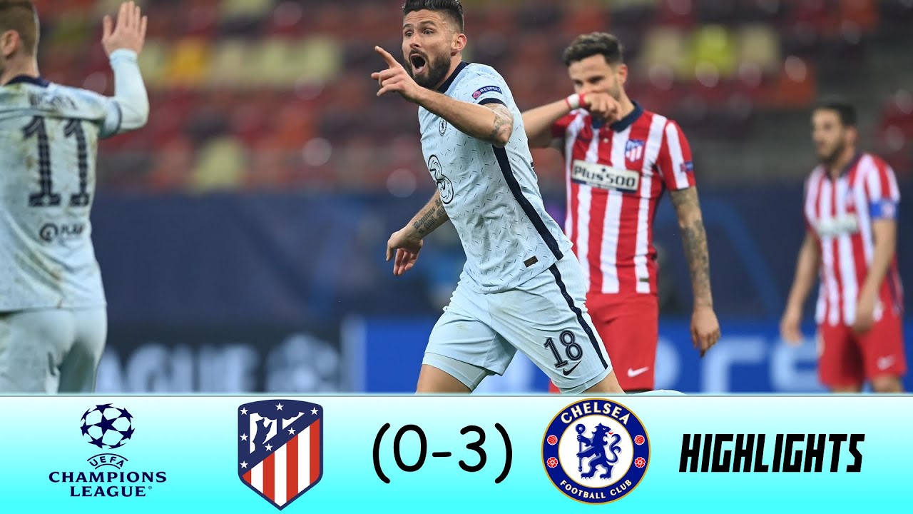 Atletico Madrid vs Chelsea 0-3(agg) Highlights & Goals RO16 UCL 2020-21 ...