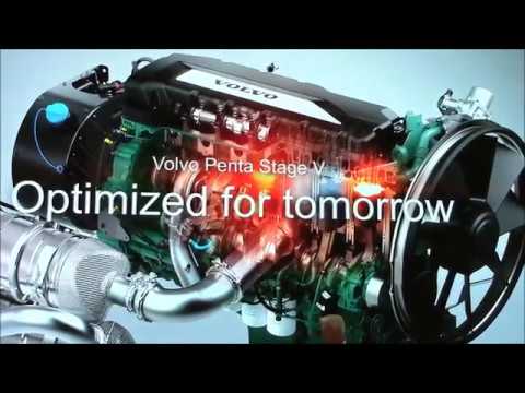 Volvo Penta Stage V Engines - YouTube
