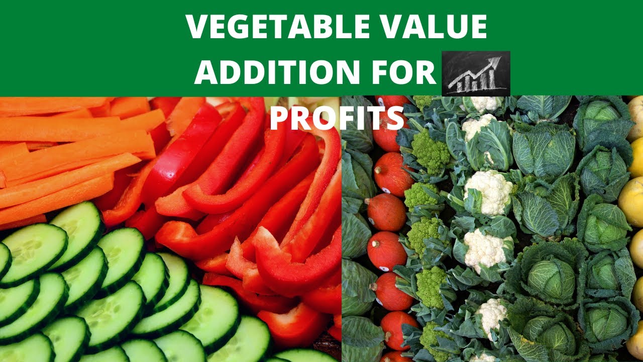 value addition to agricultural products| vegetable value addition - YouTube