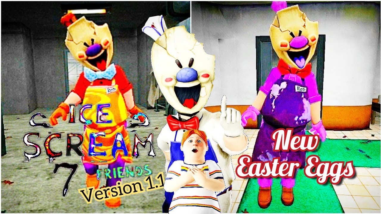 TWO NEW TYPES OF ROD IN ICE SCREAM 7 FRIENDS: LIS | ICE SCREAM 7 ...