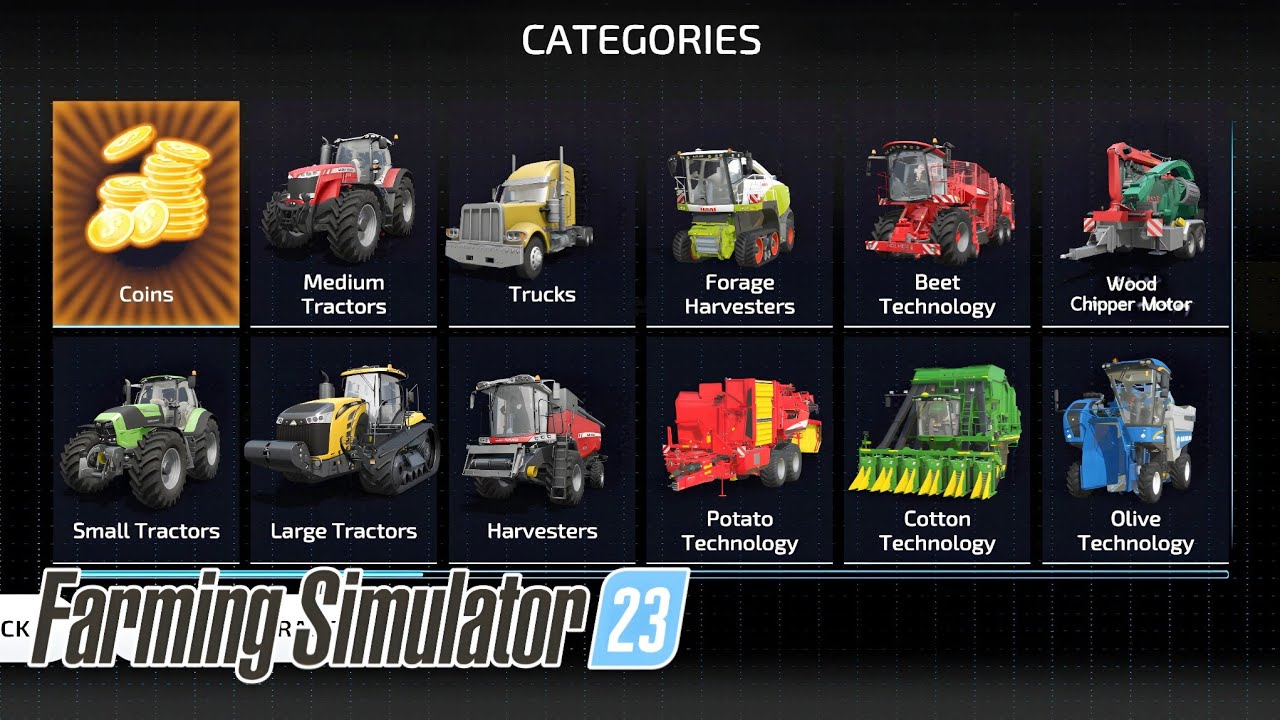 Farming simulator 23 Mods with Update Map v 0.0.0.9 || Fs 23 Apk Link ...