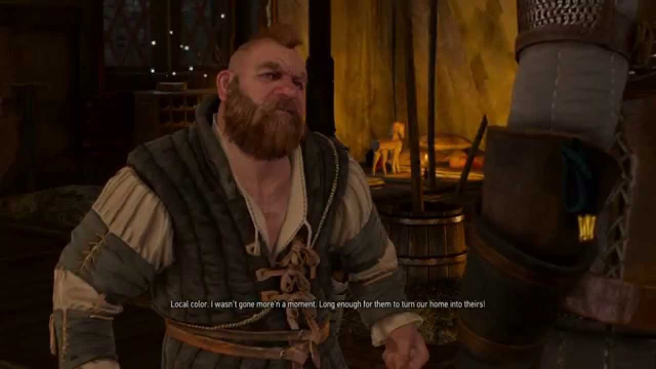 The Witcher 3: Wild Hunt Meeting Zoltan Chivay - YouTube
