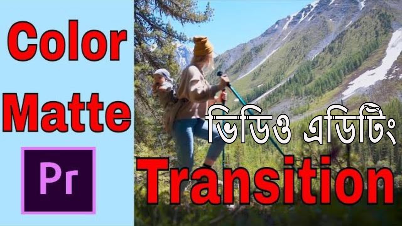 Video Transition -Color Matte Video Editing Tutorial- Adobe Premiere ...