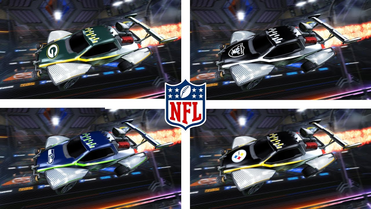 ROCKET LEAGUE NFL UPDATE SHOWCASE!! - YouTube