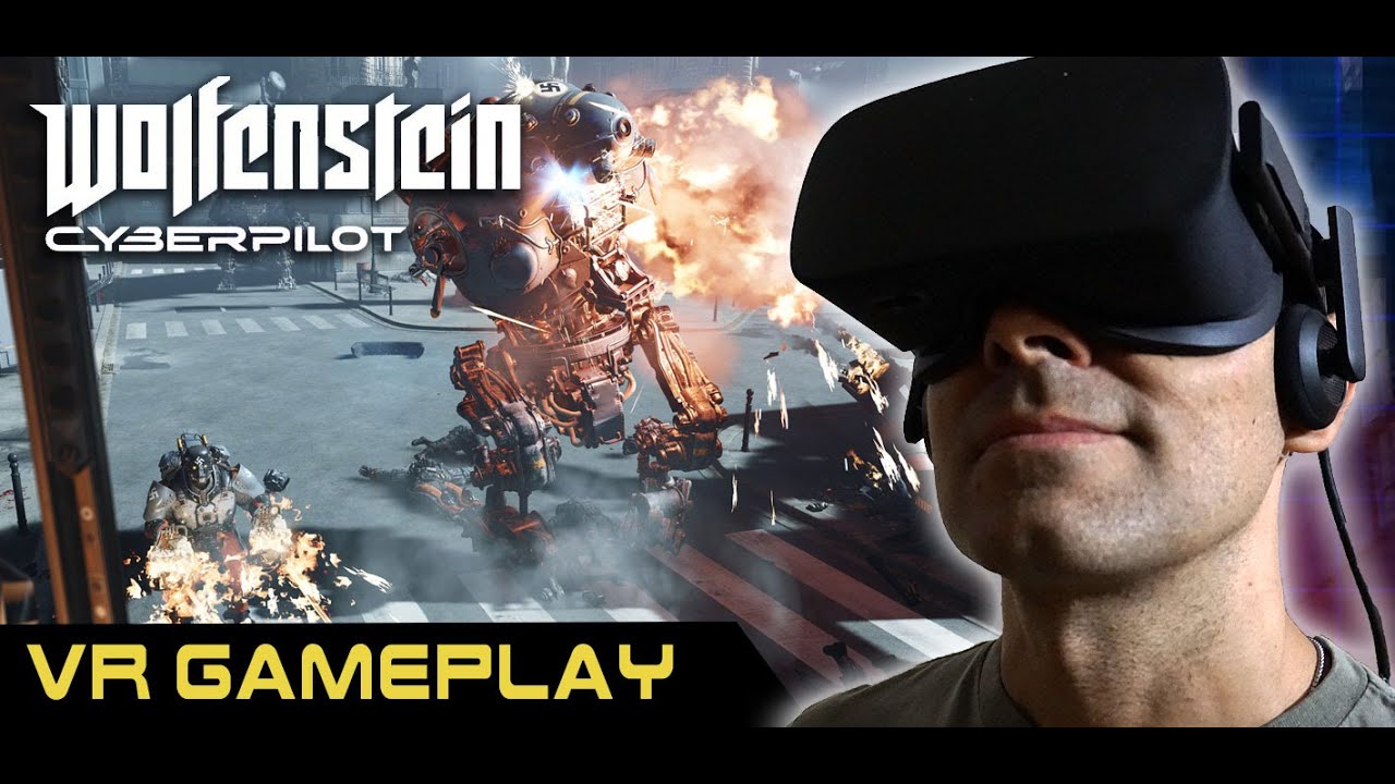 Wolfenstein: Cyberpilot VR Gameplay (PSVR, Oculus Rift, HTC Vive) - YouTube