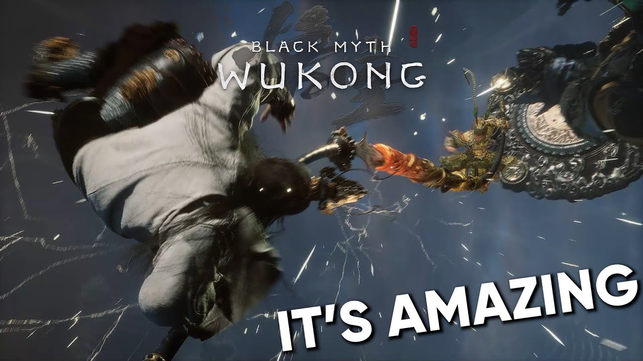 Black Myth Wukong Intro Cinematic Fight - YouTube