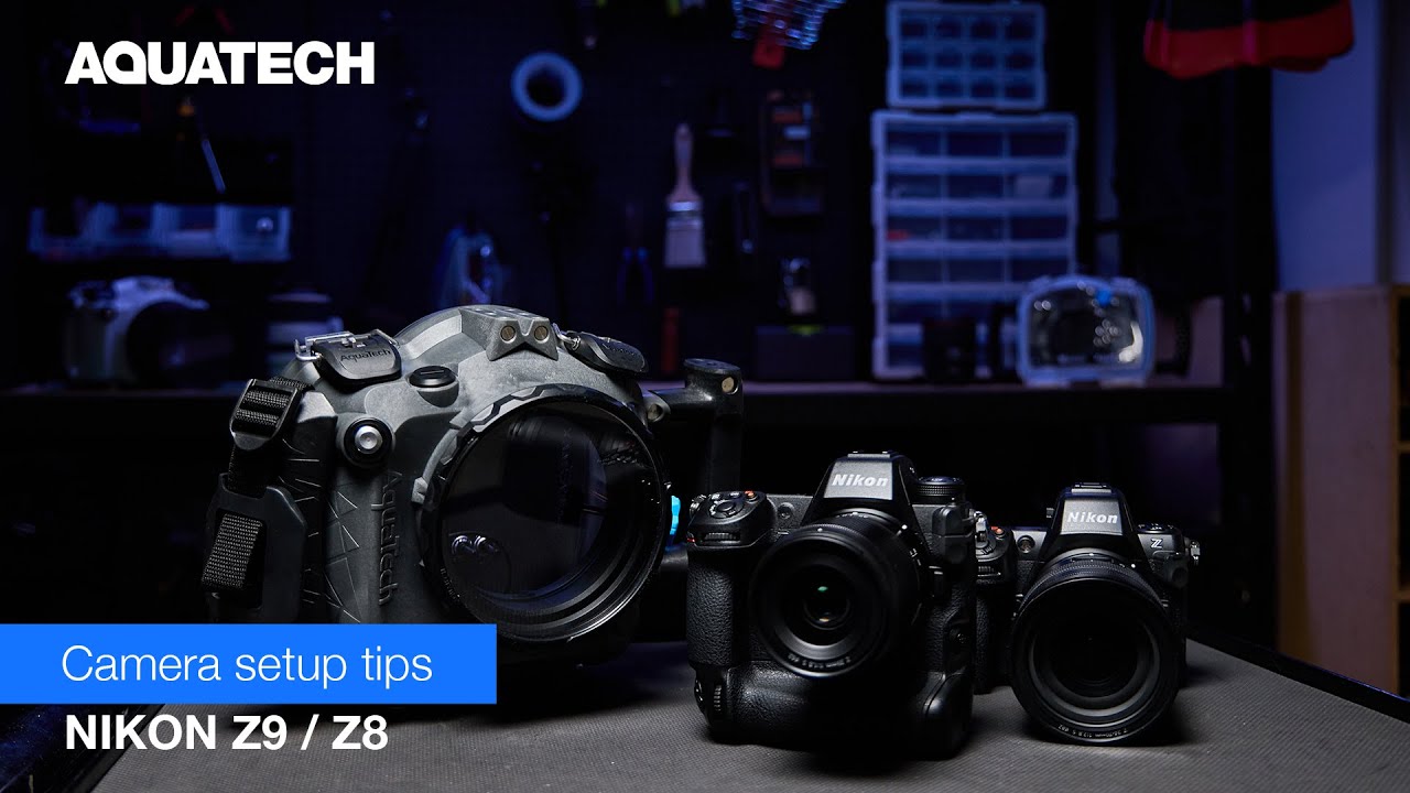 Nikon Z9 / Z8 Water Housing Camera Setup Tips - YouTube
