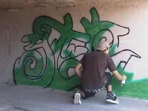 Graffitti burner graff bomb - YouTube