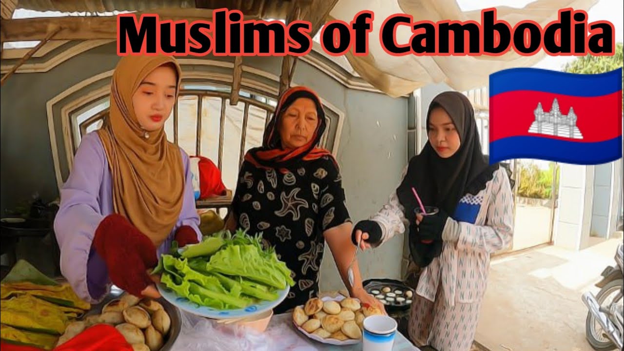 Cambodian Muslims offers me the best Cambodian food in Kampong Cham ...