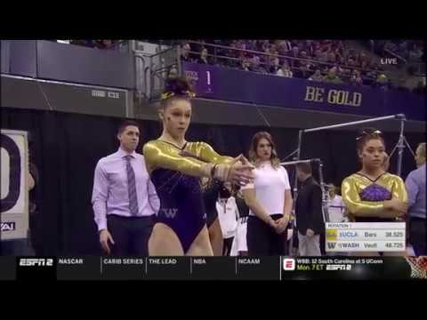 Geneva Thompson (Washington) 2019 Vault vs UCLA 9.825 - YouTube