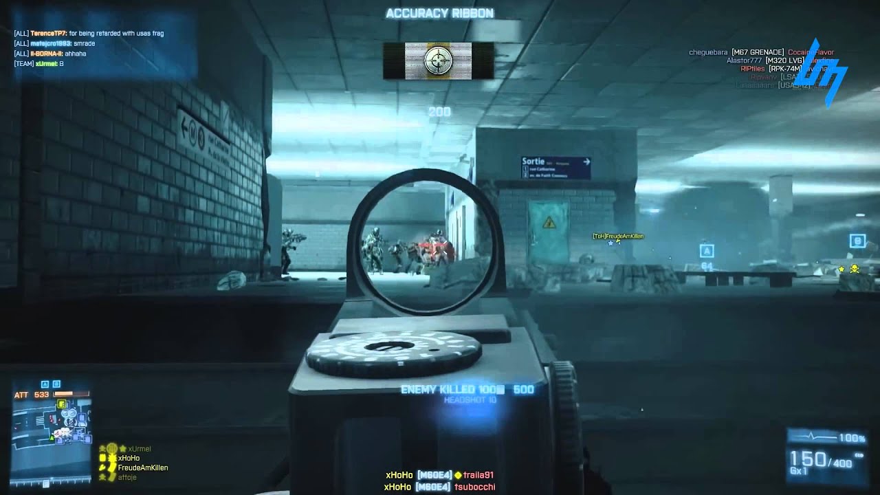 Sniper vs Chopper! - Battlefield Top Plays - YouTube