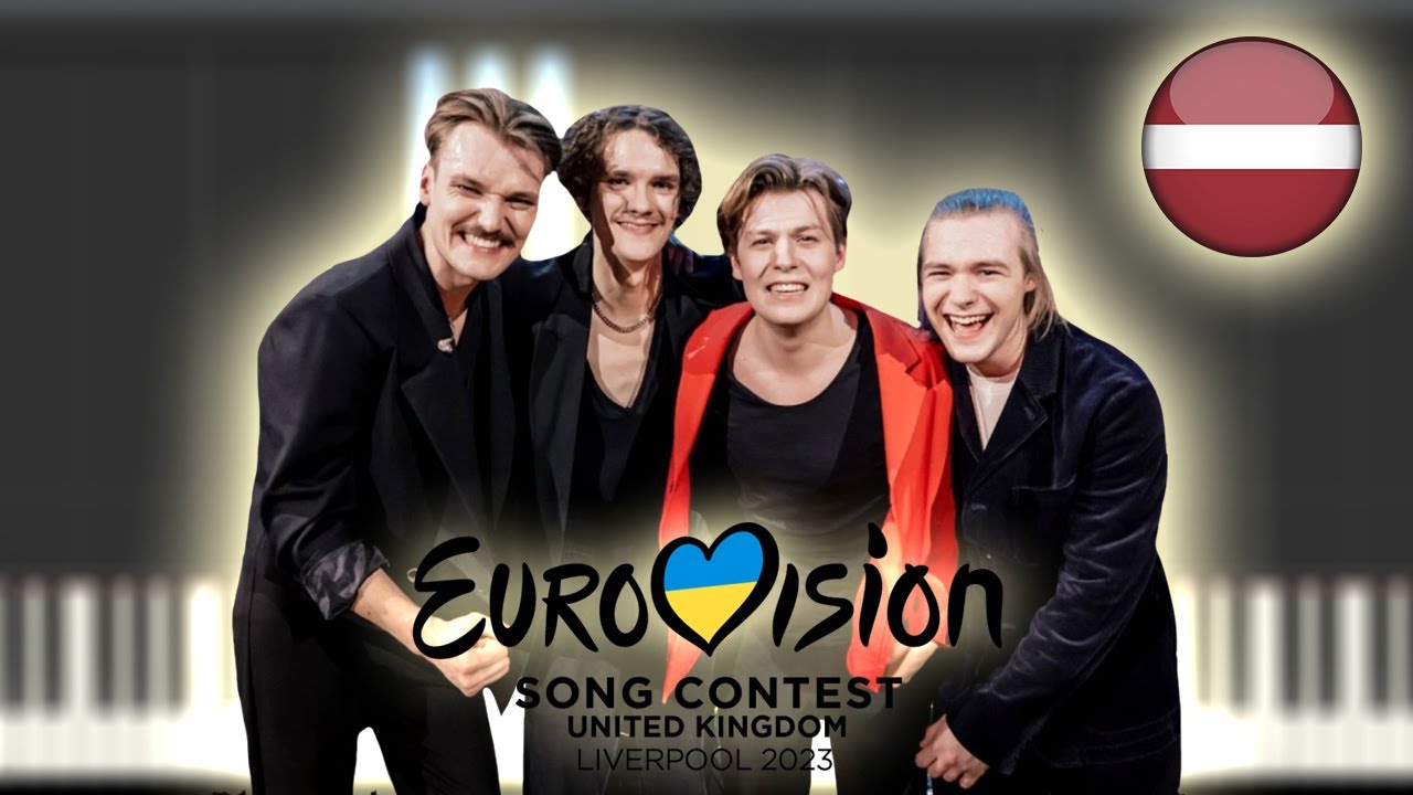 Sudden Lights - Aijā | Latvia 🇱🇻 | Eurovision 2023 | Instrumental Piano ...