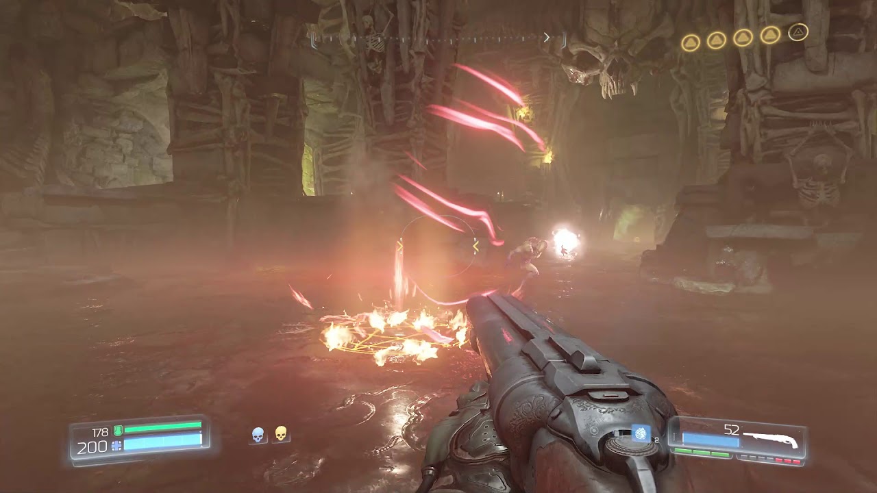 DOOM (2016) - I killed a summoner while it was teleporting?! - YouTube