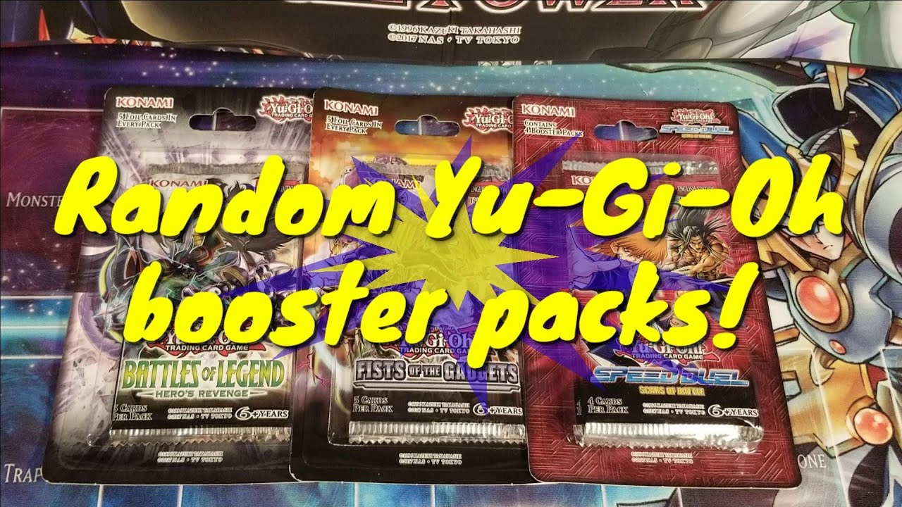 Random Yu-Gi-Oh booster pack opening! - YouTube