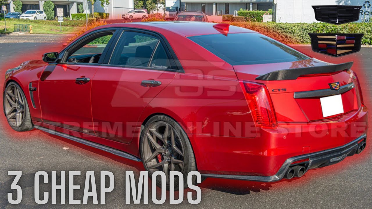 CHEAP 3 MODS FOR YOUR CADILLAC CTS-V CT5-V or CT4-V BLACKWING |EASY ...