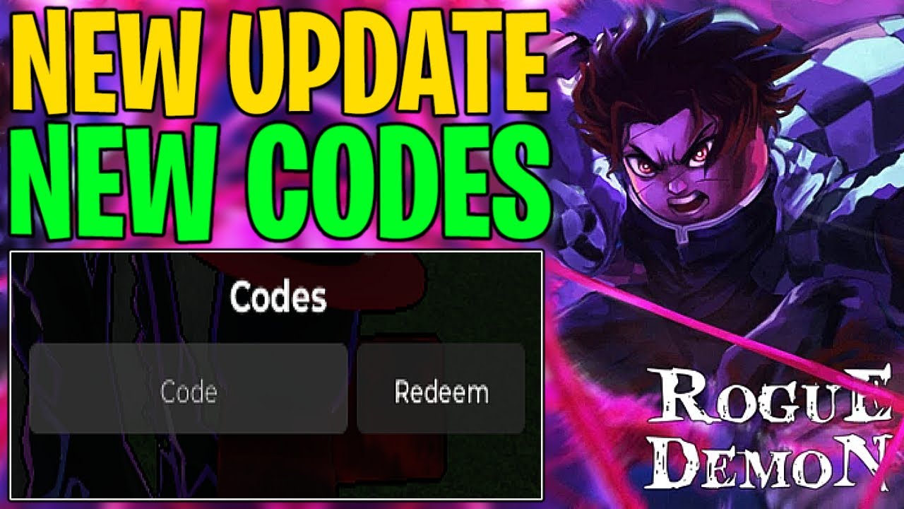 ROGUE DEMON CODES ROBLOX – All New Update Codes! (Dream Rework) - YouTube