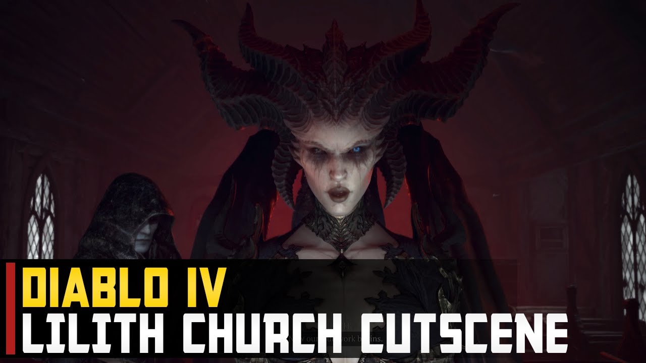 Lilith Church Cutscene | Diablo 4 - YouTube