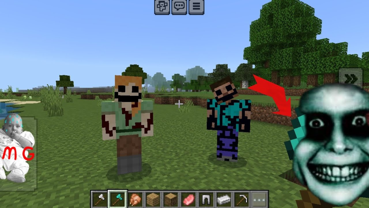 Distorted Steve, Creepypasta Horror Mod #minecraft #minecraftmods - YouTube