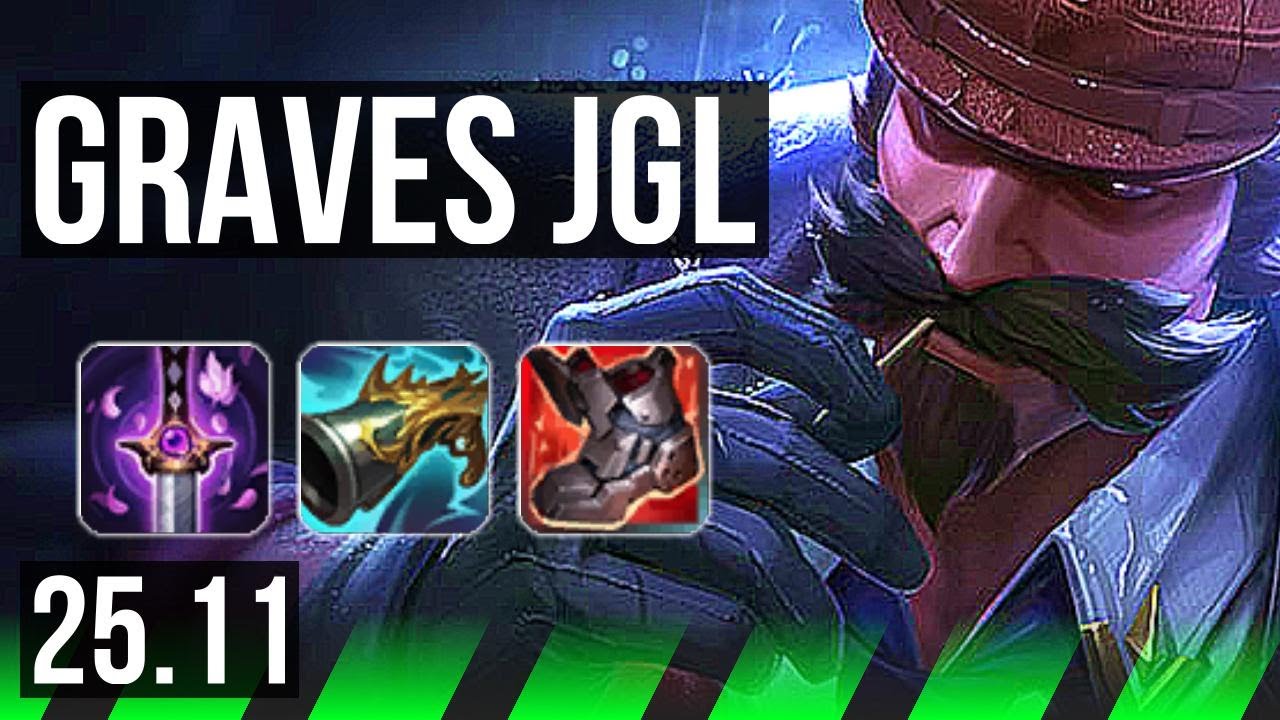GRAVES vs BRIAR (JGL) | Legendary, 18/3/12, 43k DMG | EUW Master | 25. ...