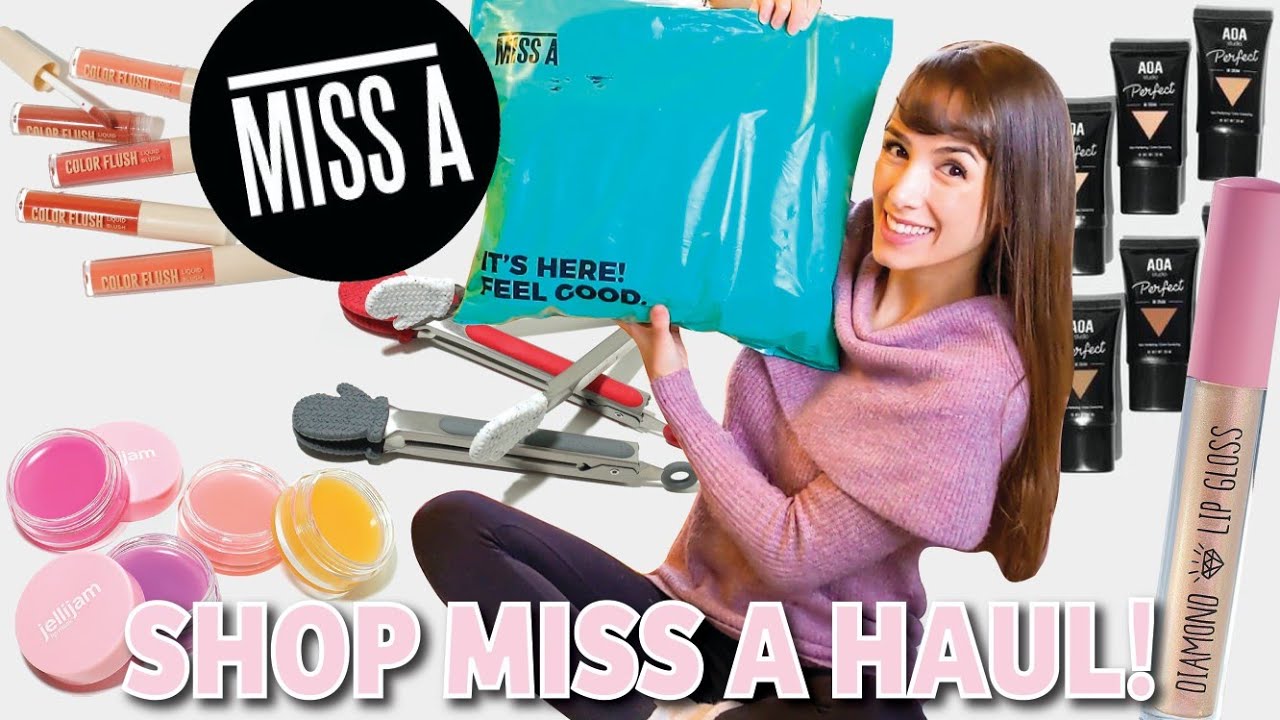 SHOP MISS A UNBOXING, HAUL + SPEED REVIEWS! // $1 Beauty & Lifestyle ...