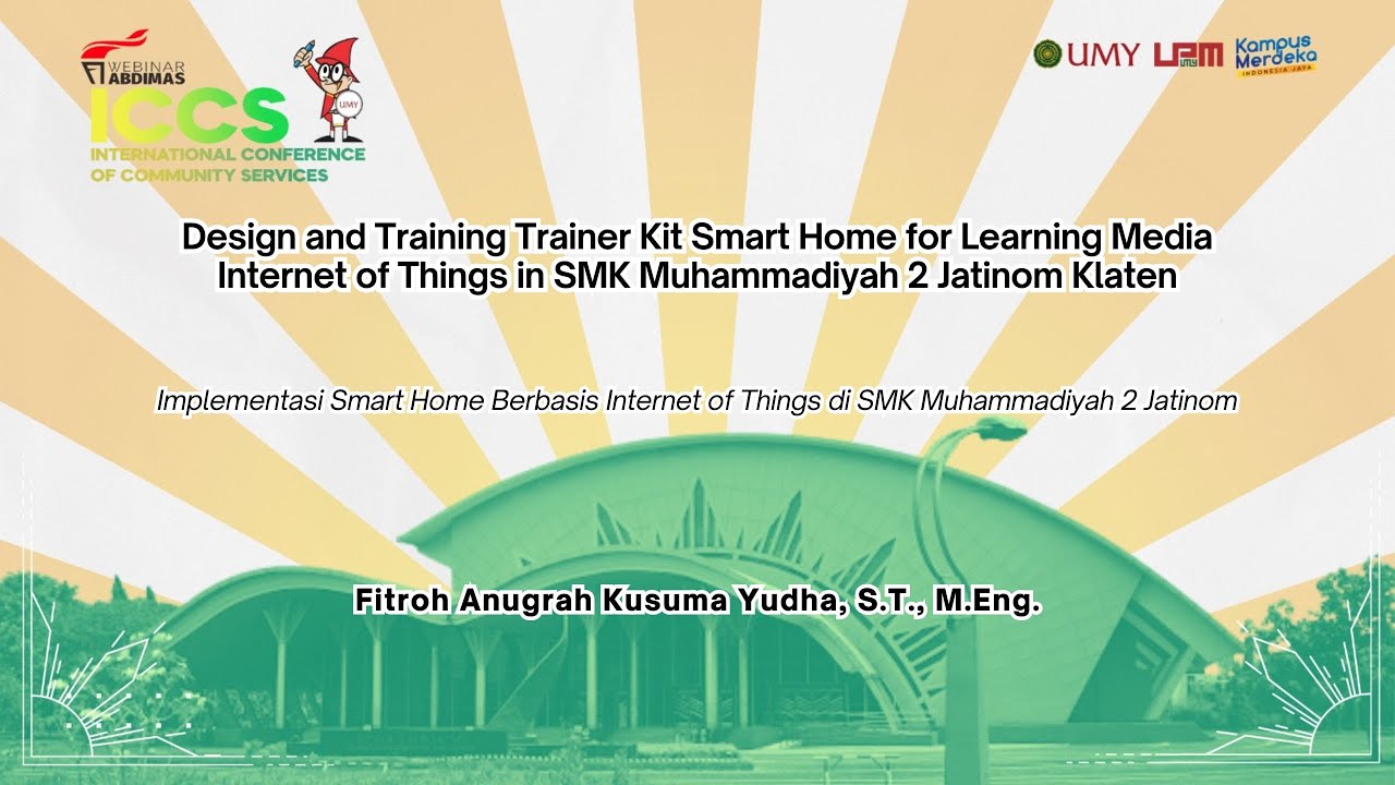 Implementasi Smart Home Berbasis Internet of Things di SMK Muhammadiyah ...