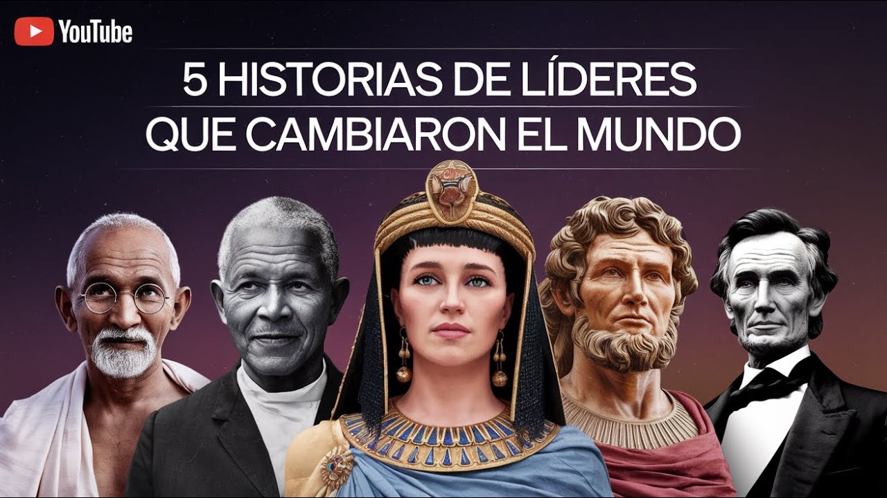 5 Líderes Históricos Que Cambiaron El Mundo Para Siempre - YouTube