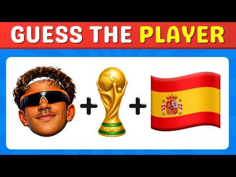 GUESS THE FOOTBALL PLAYER BY EMOJIS ⚽🌍 | FIFA WORLD CUP 2026 🏆 | Messi, Ronaldo & Yamal