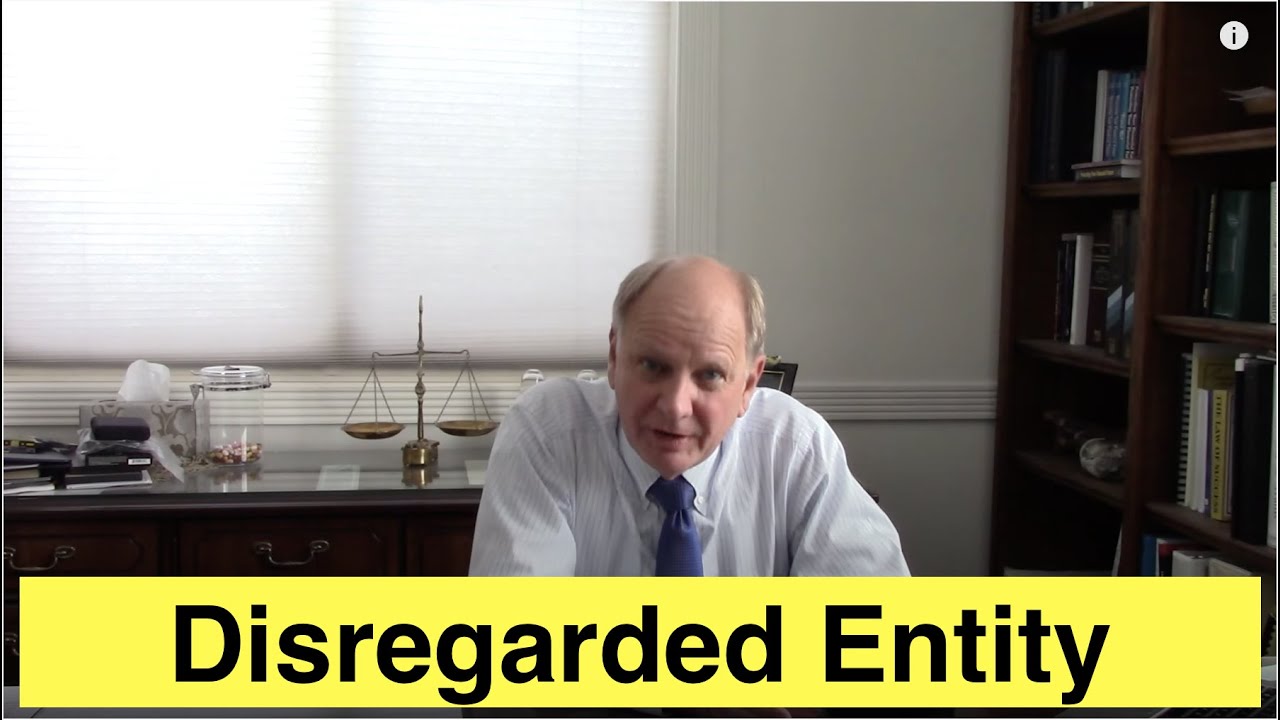 Disregarded Entity - YouTube