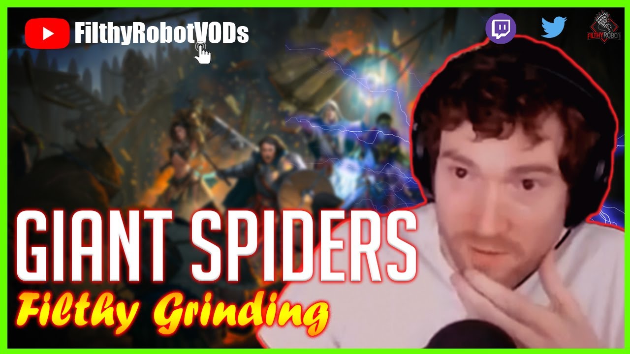 Giant Spiders! Old Sycamore Depths | Pathfinder: Kingmaker | Stream ...